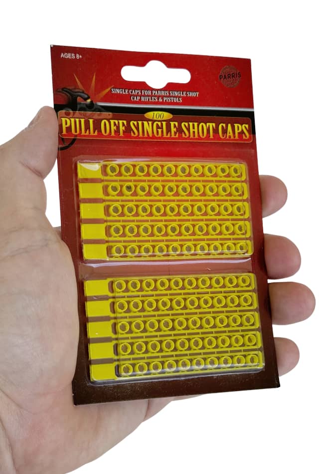 Single Shot Toy Cap Gun Refill : 100 Shots - Parris | PopTopToys – Pop ...