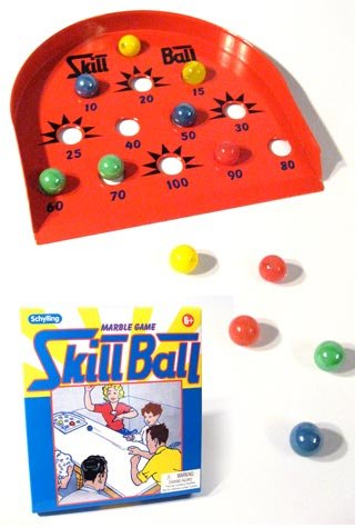 Marble Skill Ball Game: Classic Tin Marble Game – Pop Top Toys
