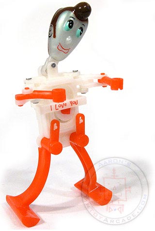 Lance the Lover Noggin Bop : Plastic Wind Up : Z Windup Robot – Pop Top ...