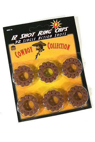 Western 12 Shot : Ring Caps Refill : Cowboy Collection for Cap Gun ...