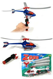 Zoom Copter Toy : Flying Helicopter : 1970s Classic : Pull String ...