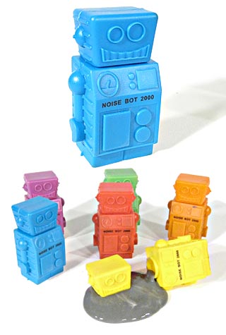 Robot Putty : Noise Bot 2000 : Gray Alien Goo : Silly Solid Slimy ...