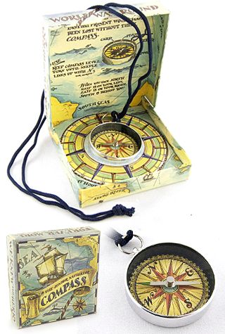 Compass Toy : Junior Navigator : Explorer TinToy : Classic Science Toy ...