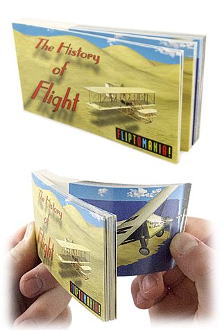 History of Flight Flip Book : 1903 to 1981 : Wright Brothers to Space ...