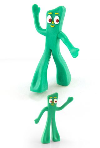 Gumby Mini : Gumbitty Size : The Original Posable Rubber Toy – Pop Top Toys