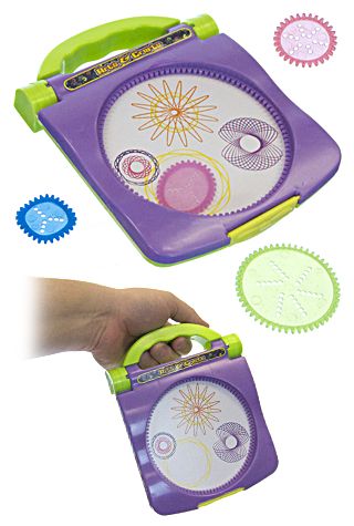 Spiral Drawing Artist Kit : Toy in Carrying Case : Spirograph – Pop Top ...