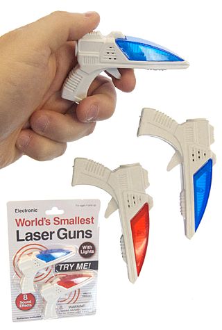 Worlds Smallest Laser Guns : Tiny Rayguns : Classic Spaceman Toys – Pop ...